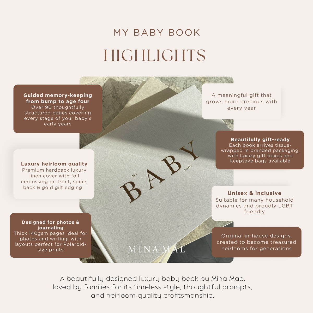 My Baby Book – MINA MAE